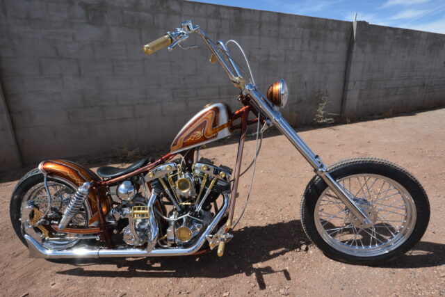 Steve Reed’s Shovelhead Chopper “Geraldine”: A 70s-Inspired Throwdown Build